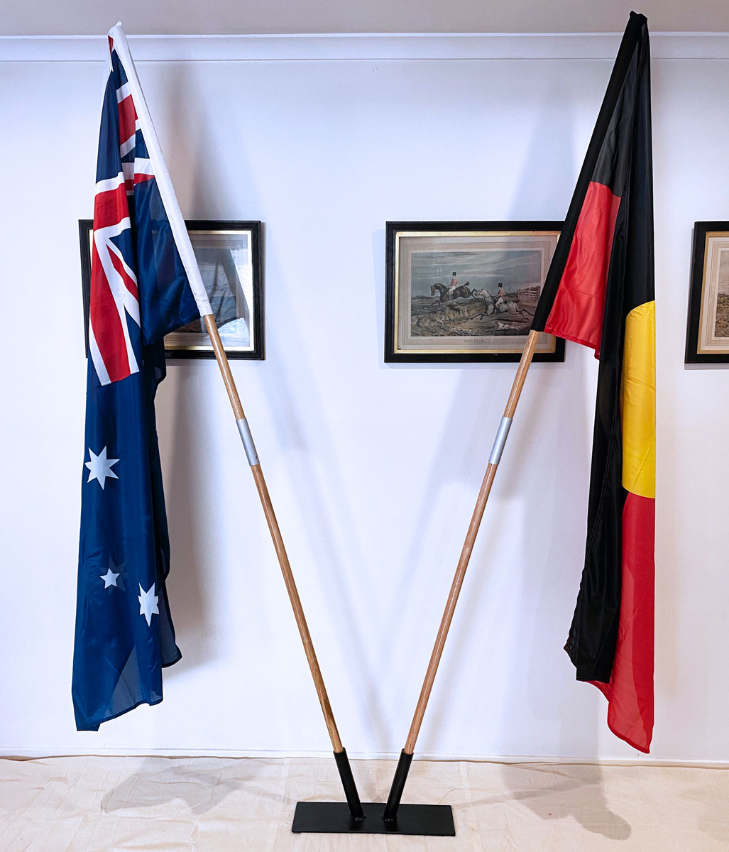 Indoor Flagstand Kit - Double – Flagpole World